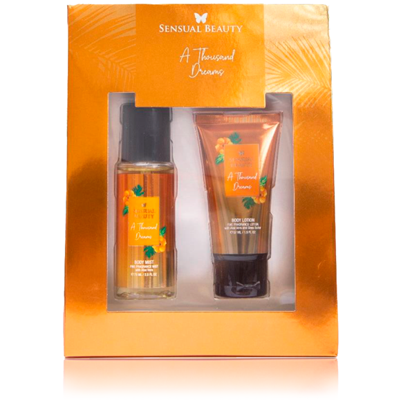 Sensual Beauty - Set Body Mist 75ml + Body Lotion 57ml A Thousand ...